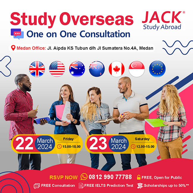 Study Overseas One on One Consultation at Medan - Studi Ke Luar Negeri ...